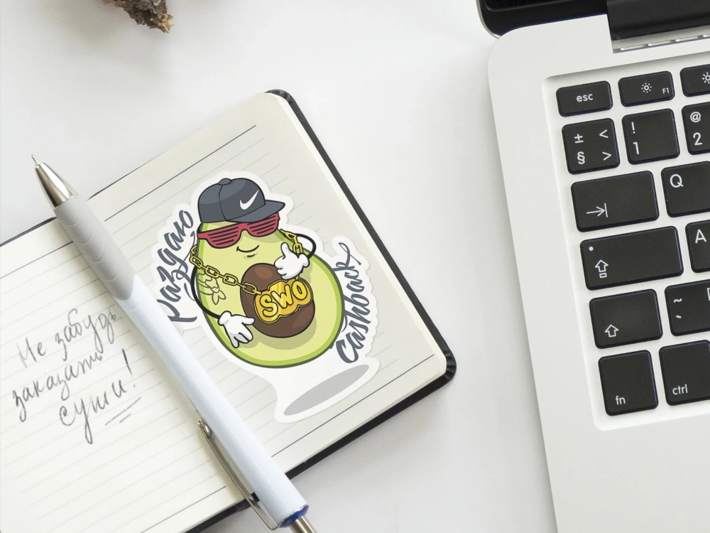 5 catchy illustrated stickers to promote your business | Upwork