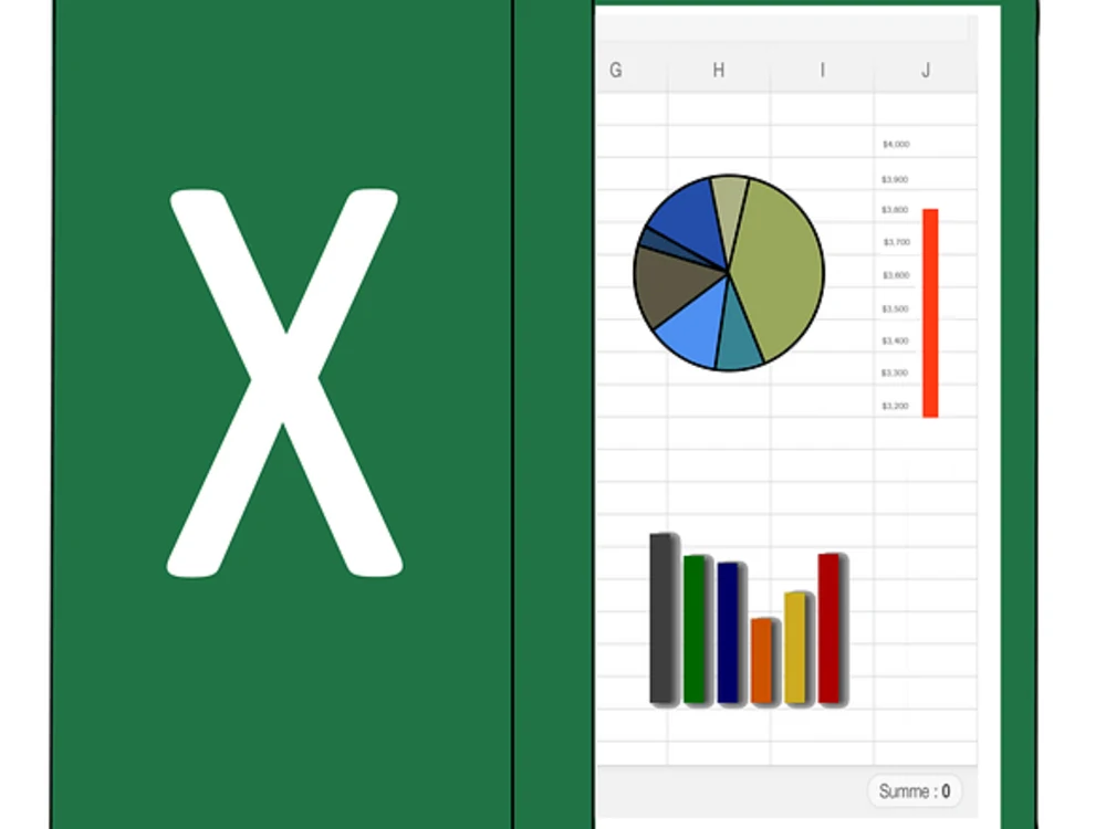 A well formatted excel spreadsheet with formula, VLOOKUP and data ...