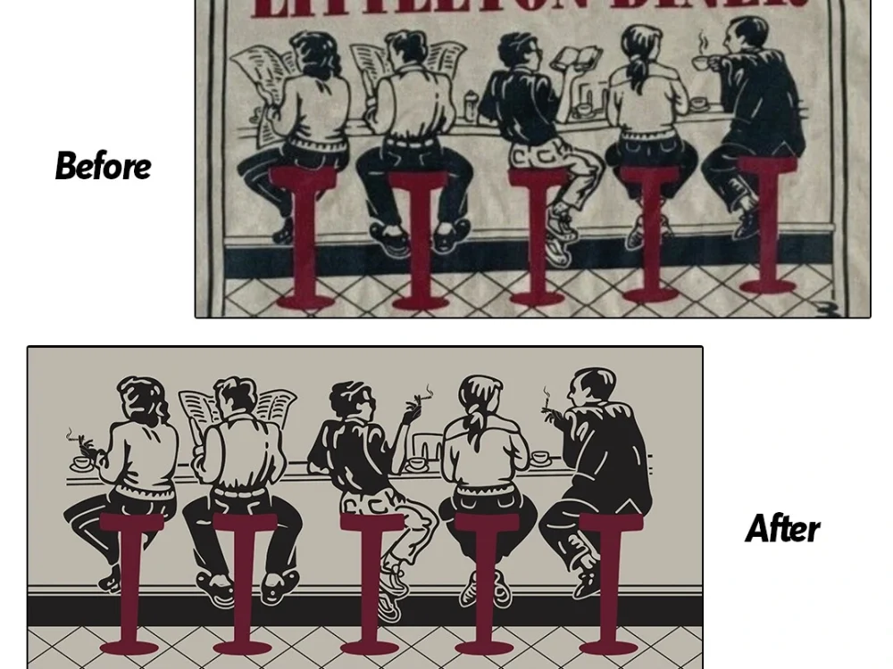 A High Resolution visual from Low Resolution Image | Upwork