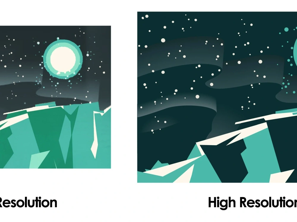 A High Resolution visual from Low Resolution Image | Upwork