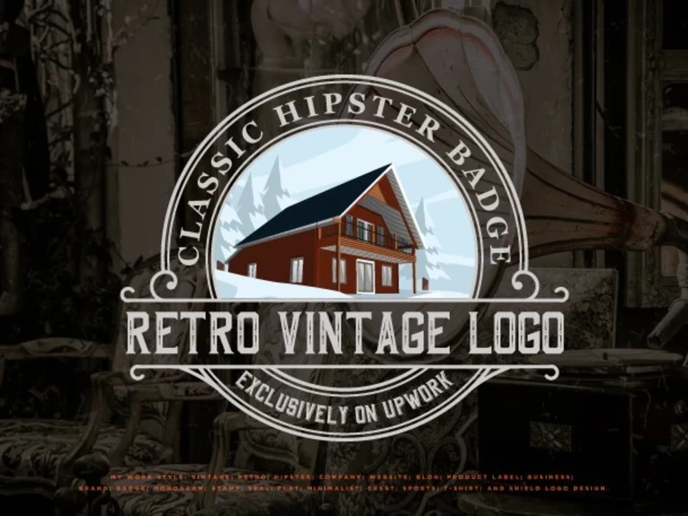 Unique and awesome retro vintage logo design | Upwork