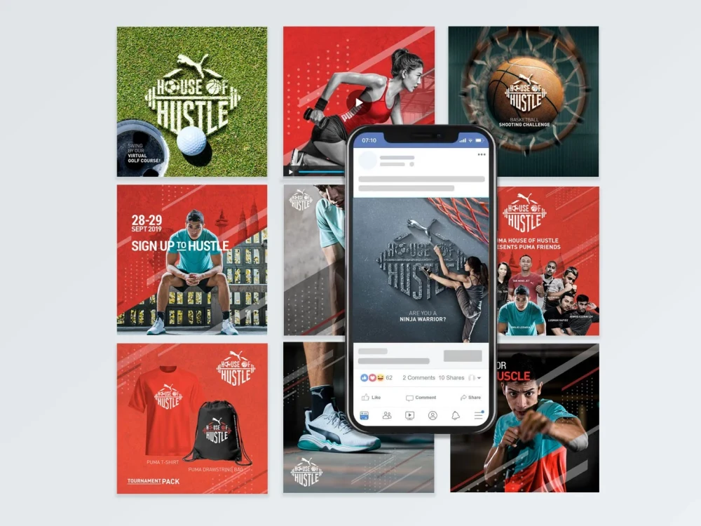 Social media's visuals in static and motion graphics | Upwork