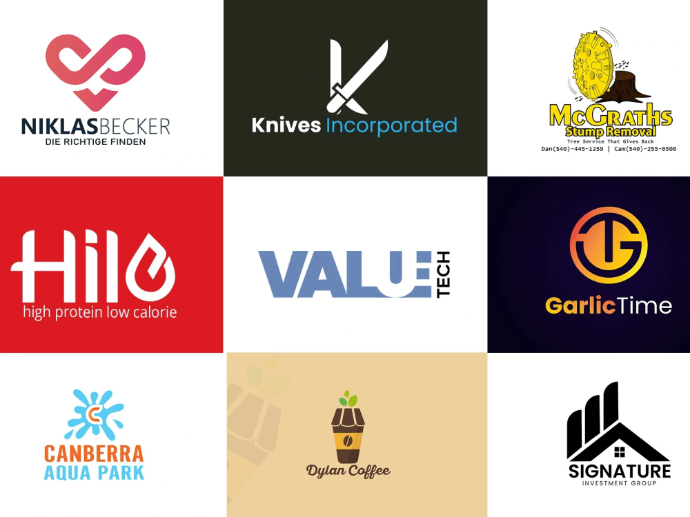 A professional unique logo design for your business | Upwork