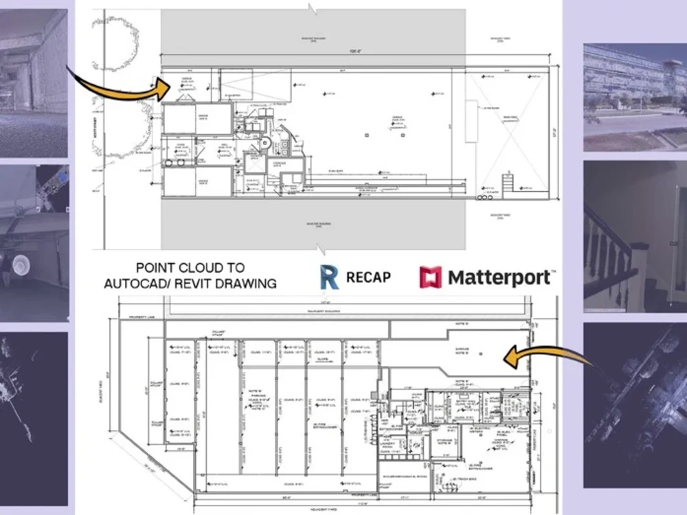 Point cloud scan to Revit BIM model or 2d CAD drawings | Upwork
