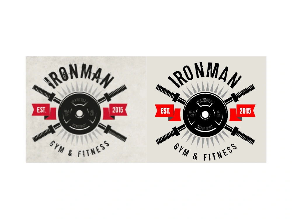 A perfectly reconstructed and redrawn logo from a raster in vector ...