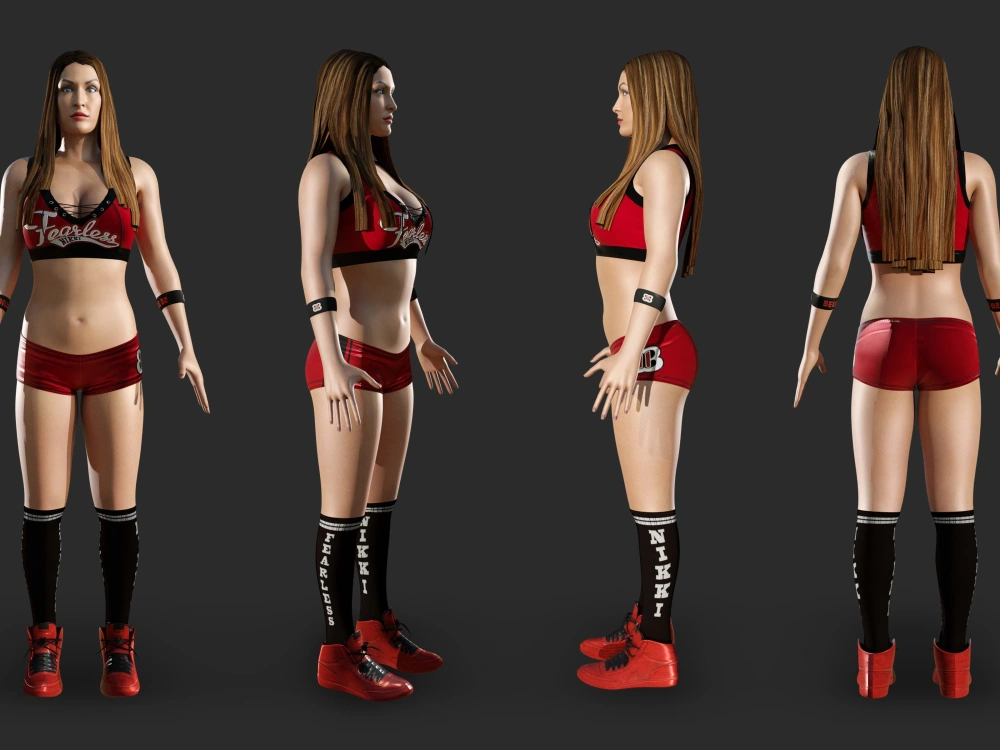 A high details 3d game character models | Upwork