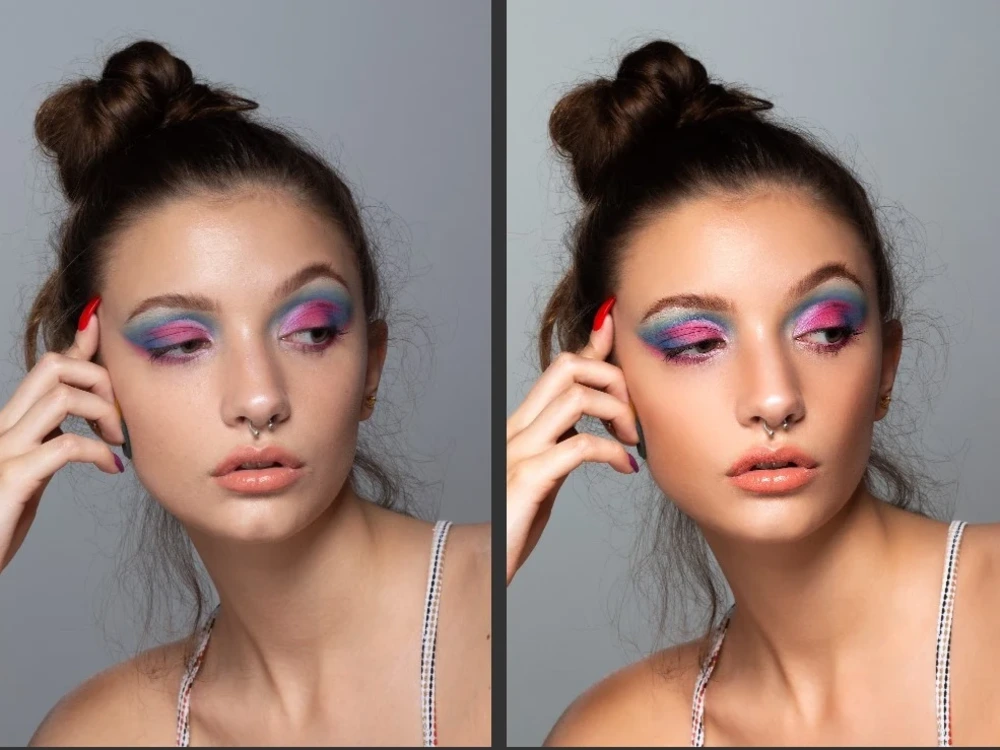 A professional portrait retouch. | Upwork