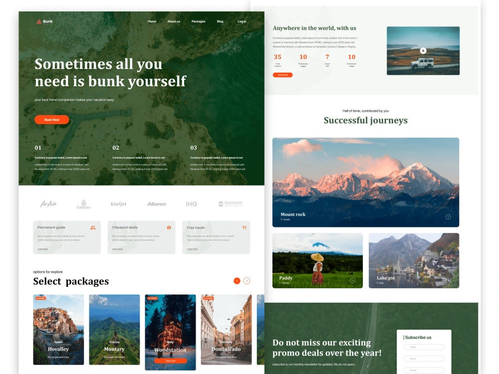 Modern, responsive and user friendly website design | Upwork