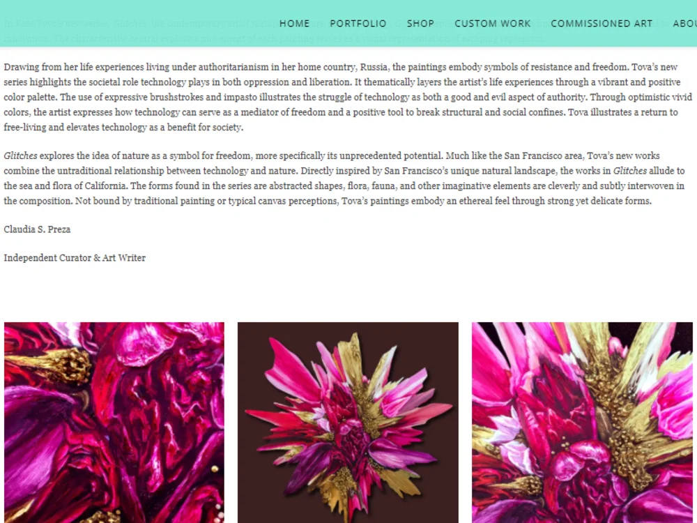 An artist biography that tells your art story | Upwork