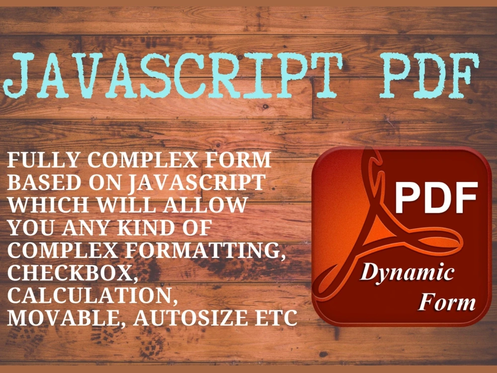 An advanced dynamic pdf form | Upwork