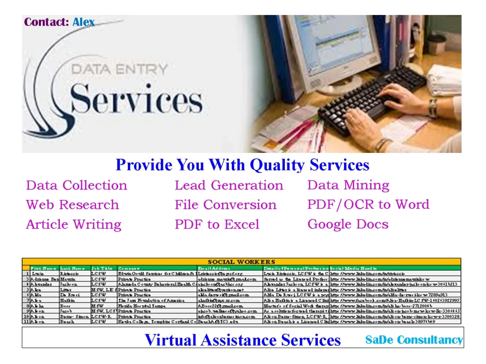 A Remote Virtual Assistant for B2B Lead Generation and Office Support ...