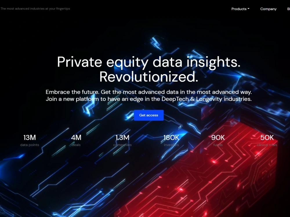 Fantastic looking website with 3D WebGL graphics | Upwork