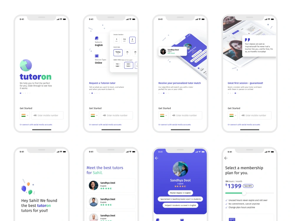 A fantastic Mobile App Design for your product/Service | Upwork