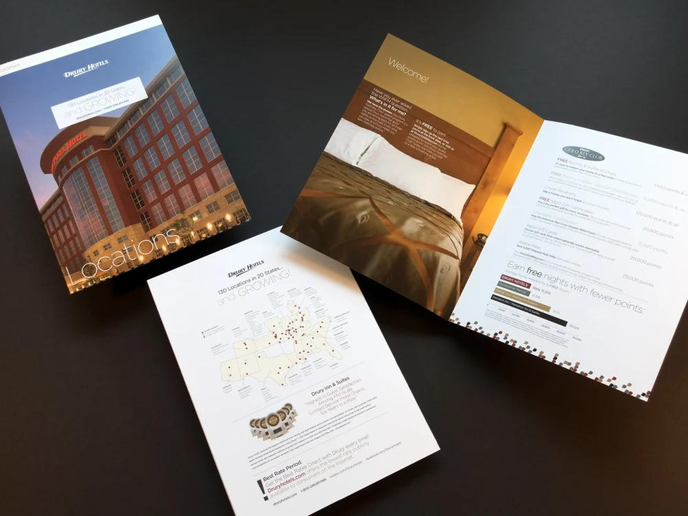 A well-designed brochure, with smart typography, to promote your ...