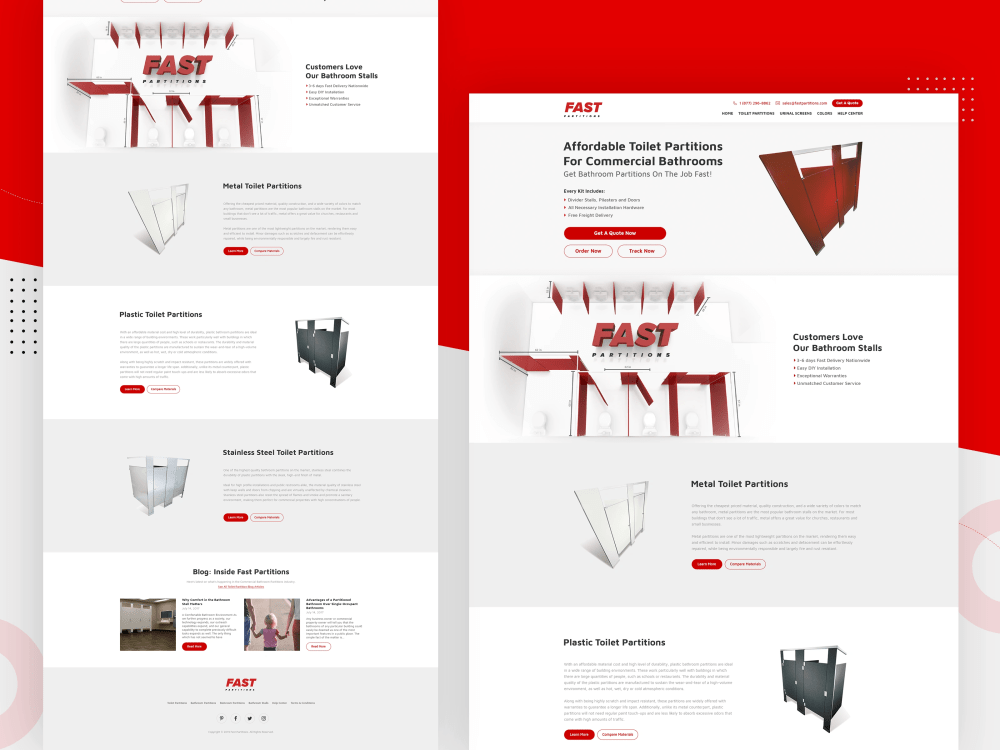 An awesome website UI design | Upwork