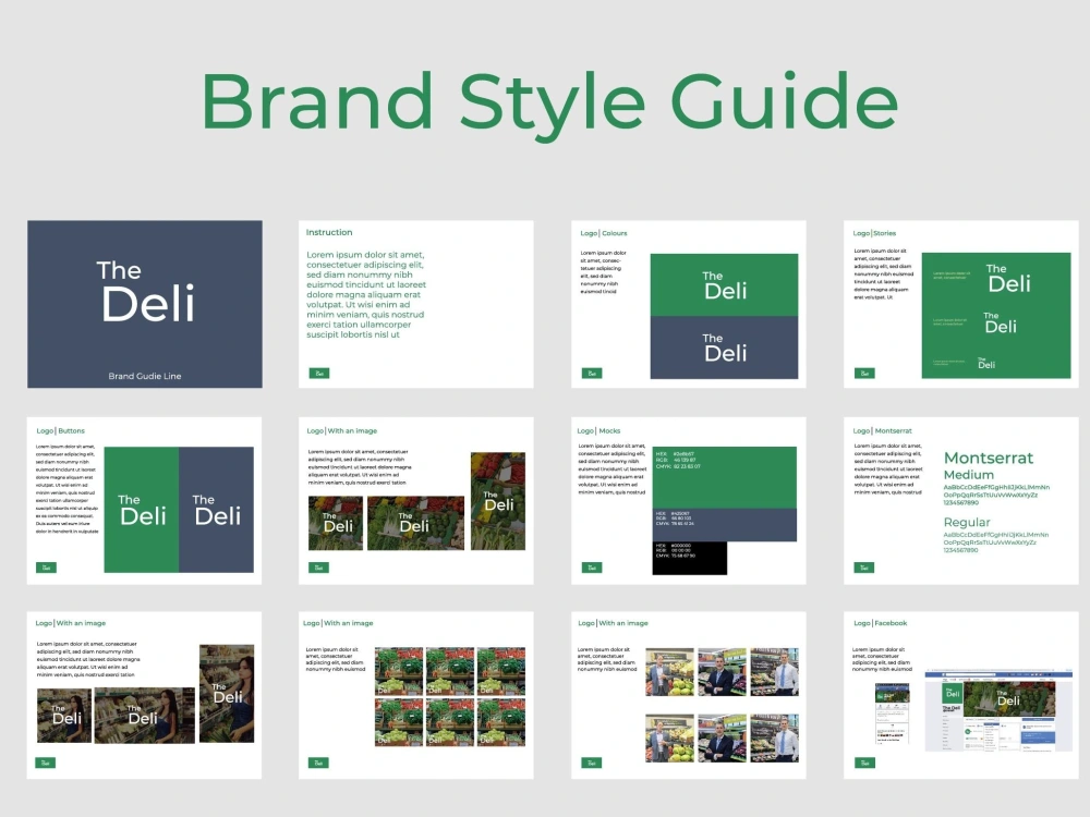Logo design and brand style guide | Upwork