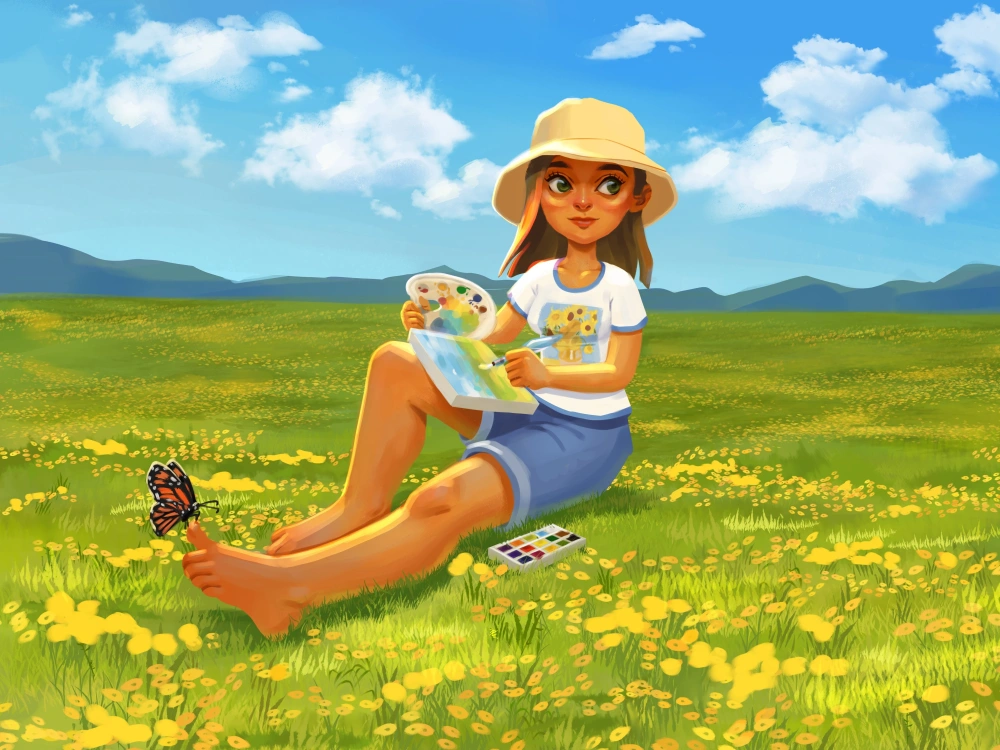 Stunning illustration for your book | Upwork