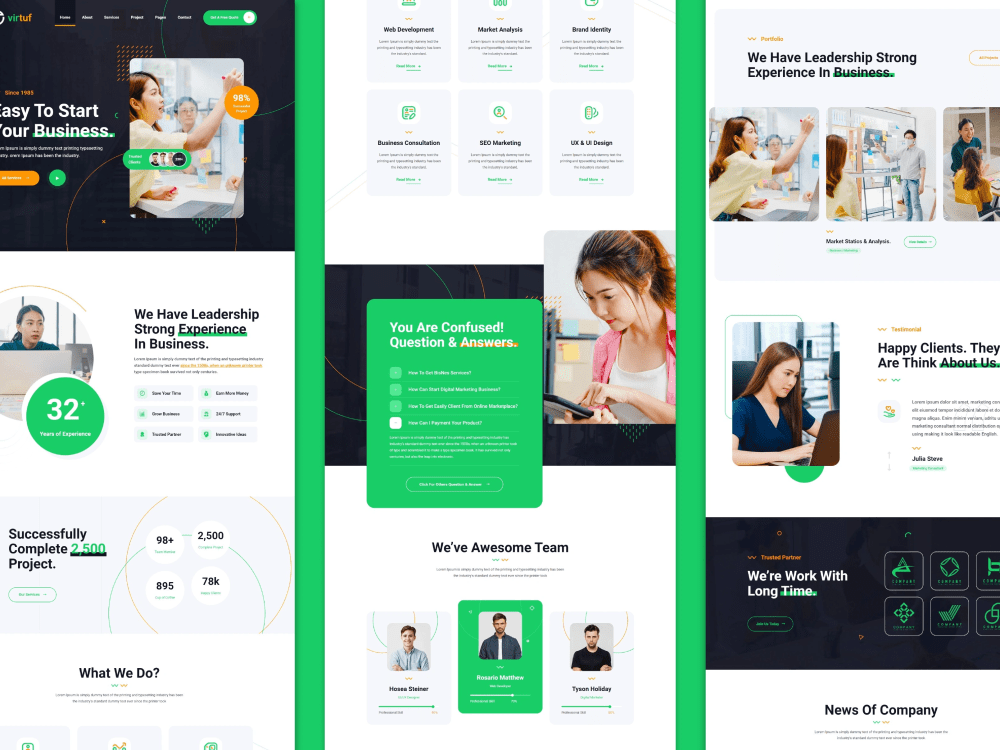 A website converted from PSD, XD, Figma to HTML, CSS, Bootstrap, React Js | Upwork