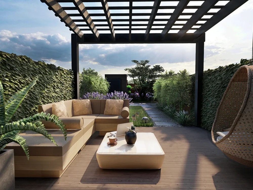 A 2D landscaping plan and 3D renderings of your garden | Upwork