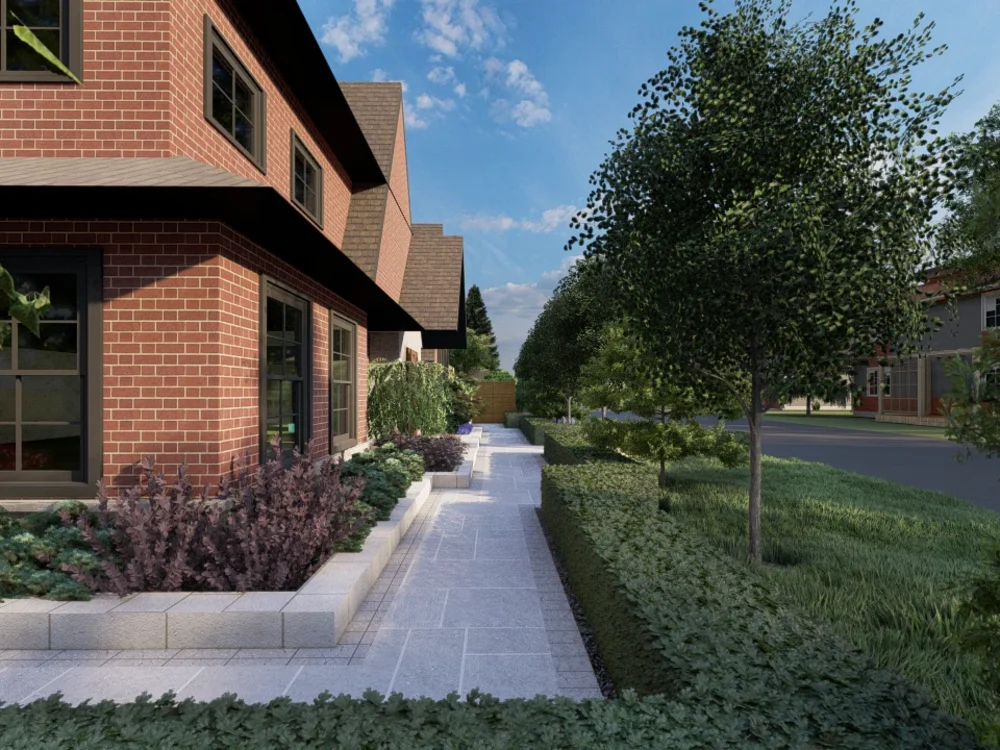 A 2D landscaping plan and 3D renderings of your garden | Upwork