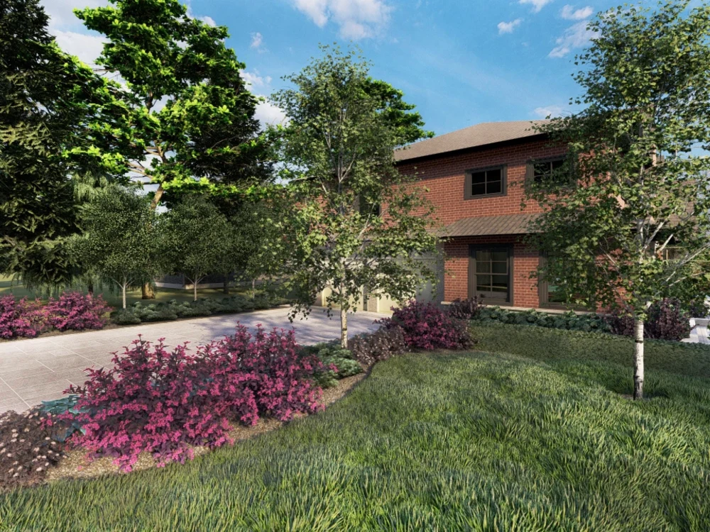 A 2D landscaping plan and 3D renderings of your garden | Upwork