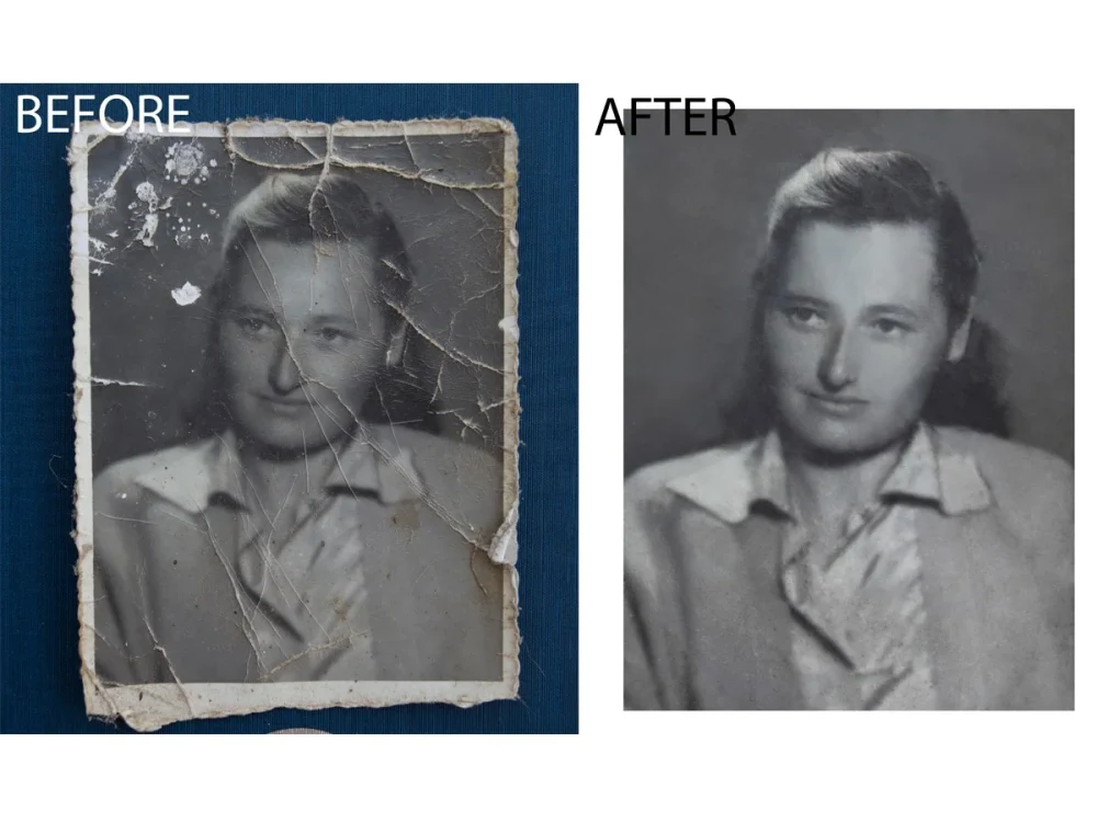 Perfectly restorded photo in less then 24h! | Upwork