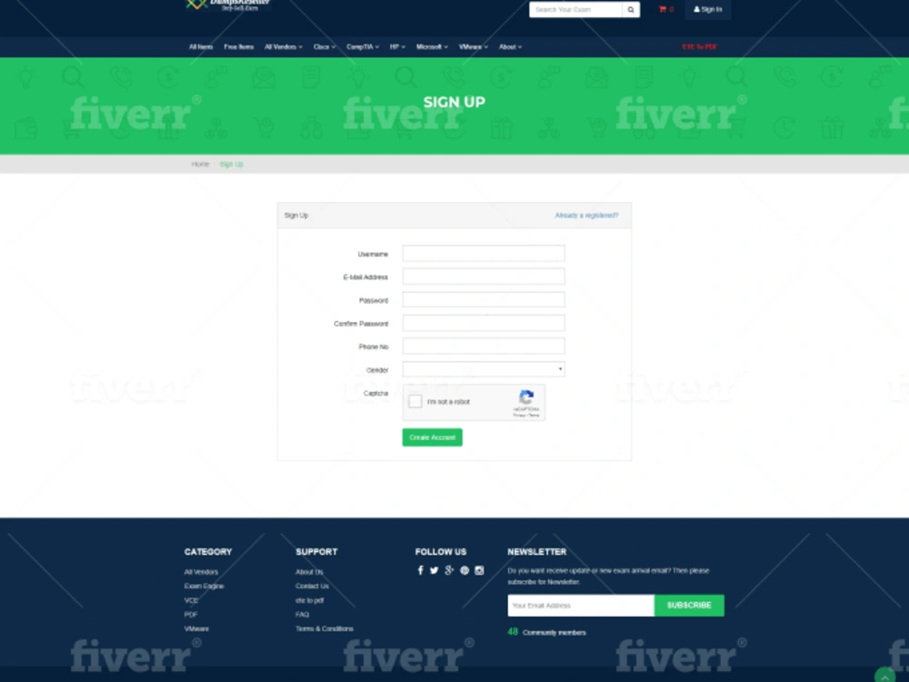 Fantastic website in React, Vue , Nodejs and Laravel | Upwork