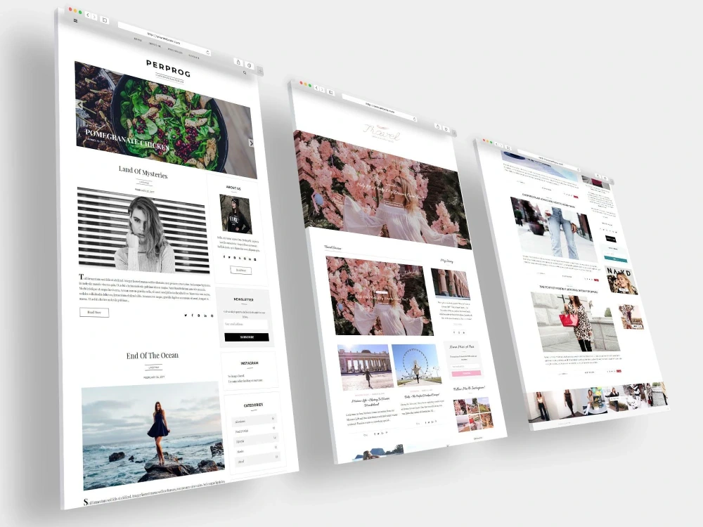 A chic WordPress blog | Upwork