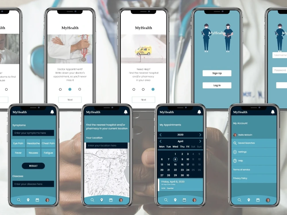 A Modern Design for your Mobile Screen | Upwork
