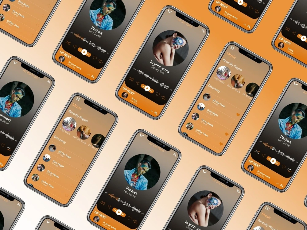 A Modern Design for your Mobile Screen | Upwork