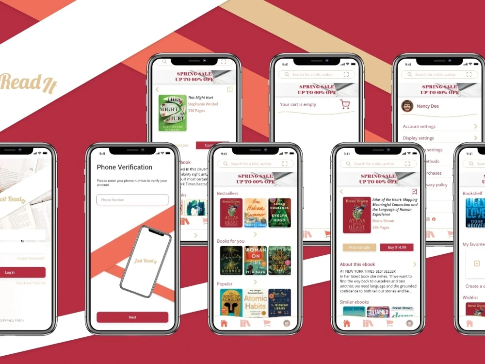 A Modern Design for your Mobile Screen | Upwork