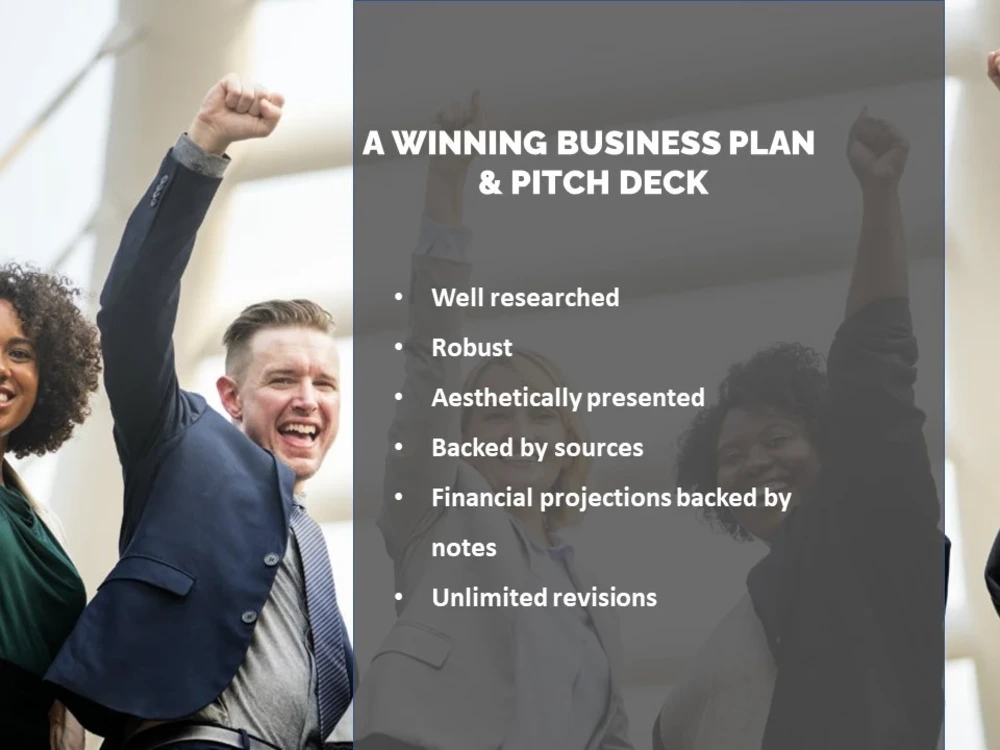 A winning business plan with a pitch deck | Upwork
