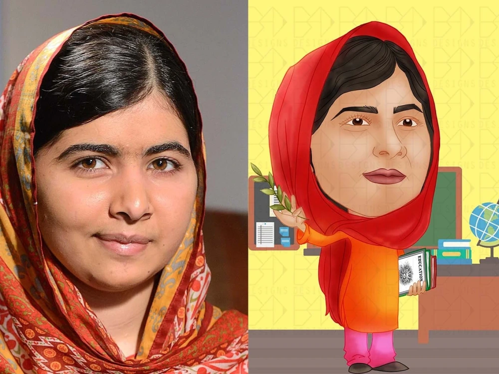 An original & unique digital caricature / cartoon of anyone doing ...