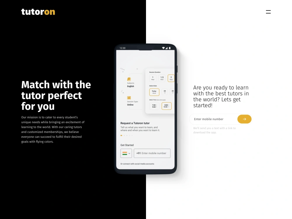 A fantastic website landing page (single page) design. | Upwork