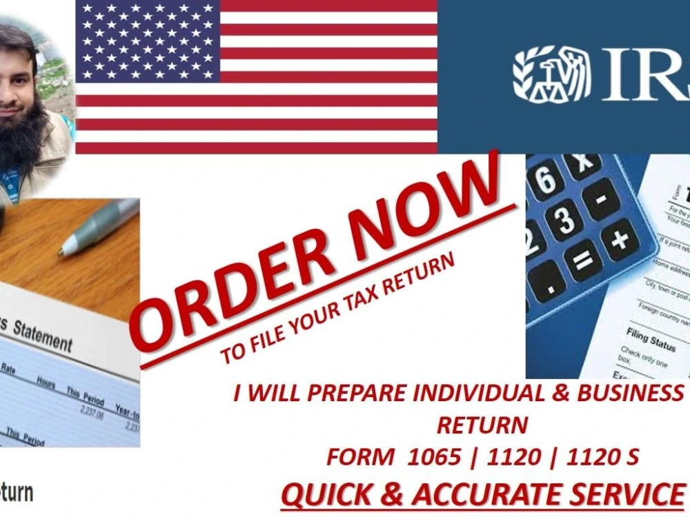 Your US individual and USA business income tax return | Upwork