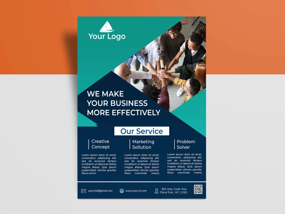 A professional flyer design for your business within 24 hours | Upwork