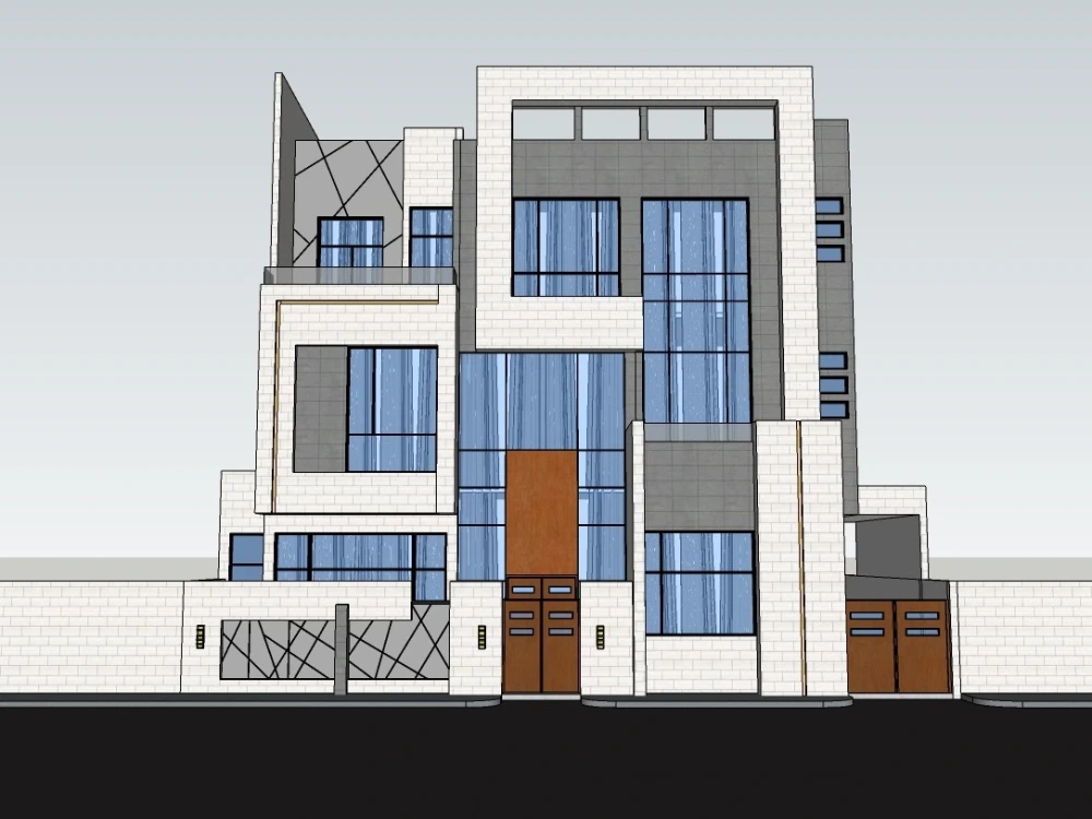 An amazing 3d model in sketchup | Upwork