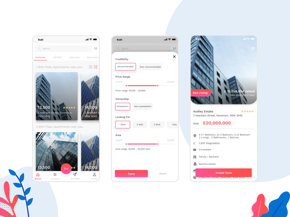 A modern mobile app design | Upwork