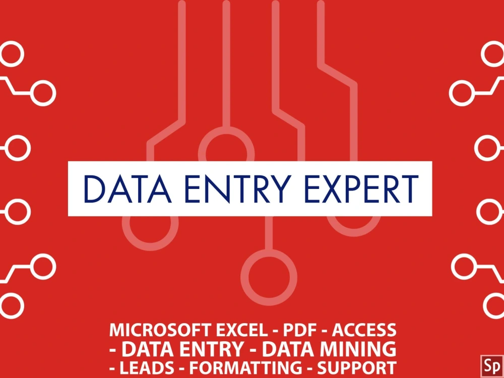 Data Entry, Data Scraping, Copy-Paste project as per your requirements ...
