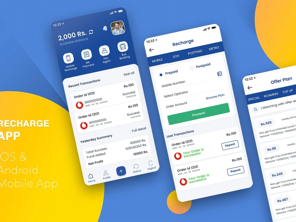 Update and fix issue of IOS and android app | Upwork