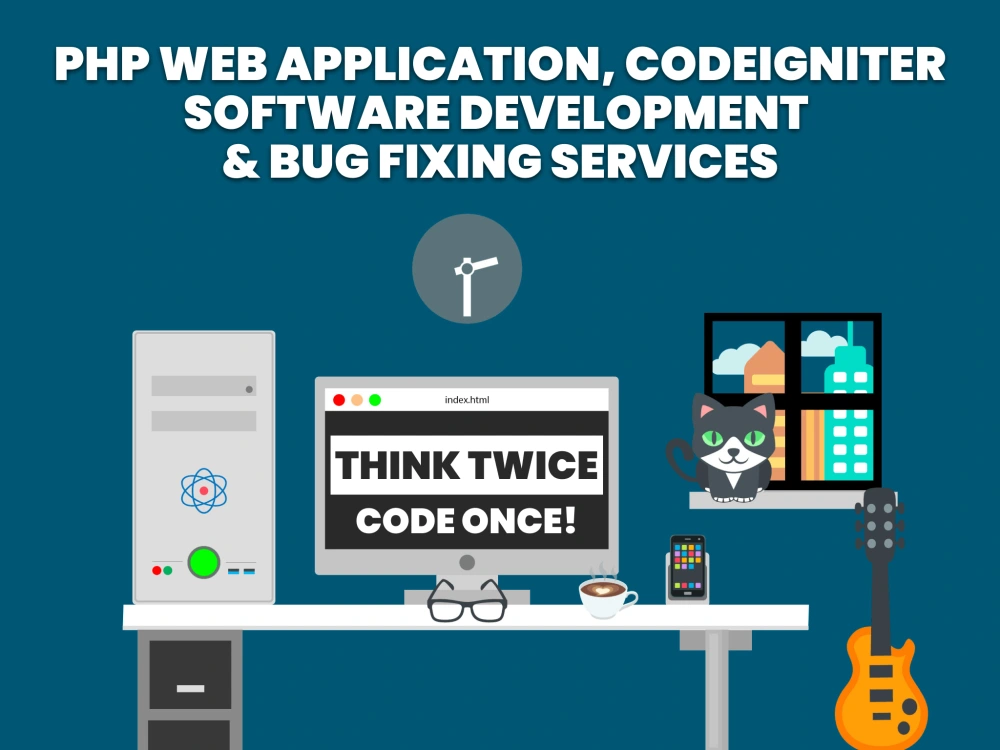 Php web application, codeigniter software development & bug fixing services | Upwork