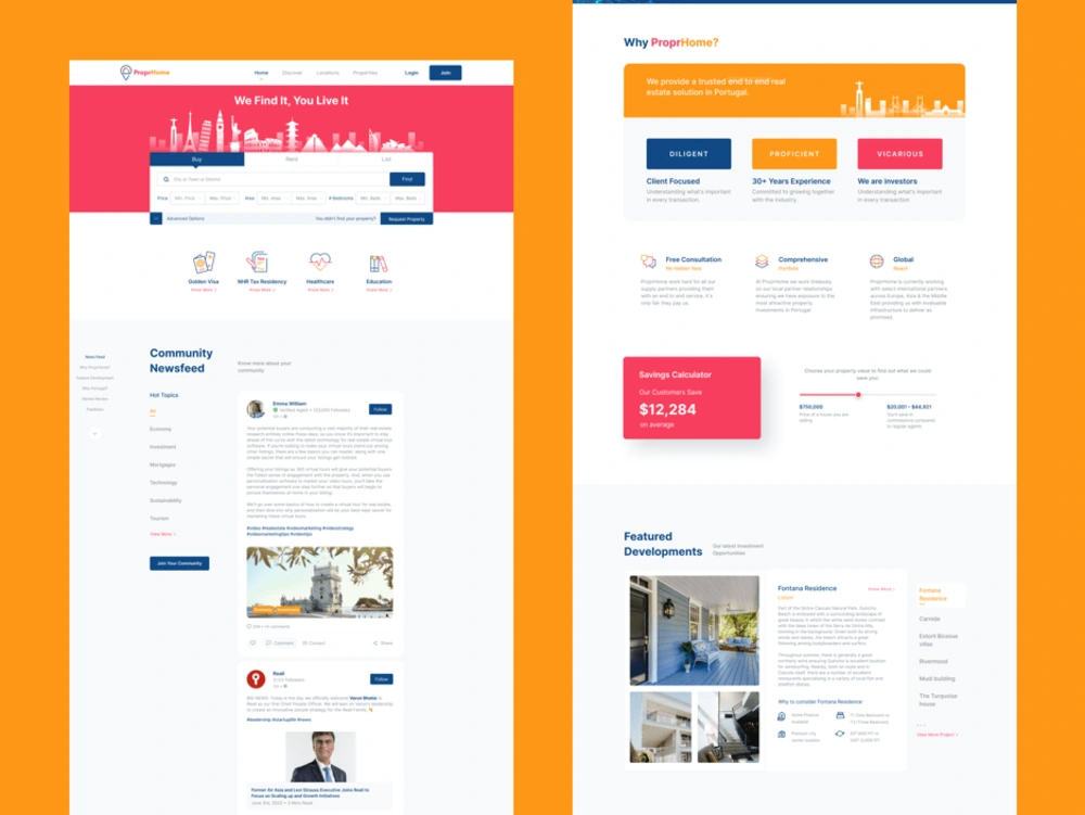 Long standing and responsive UI/UX web design in just 2 days | Upwork