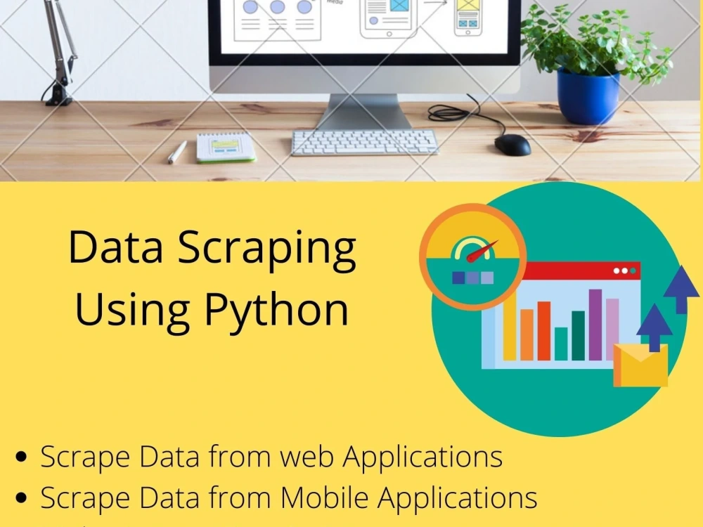 Scrapped data from mobile apps and web apps. | Upwork
