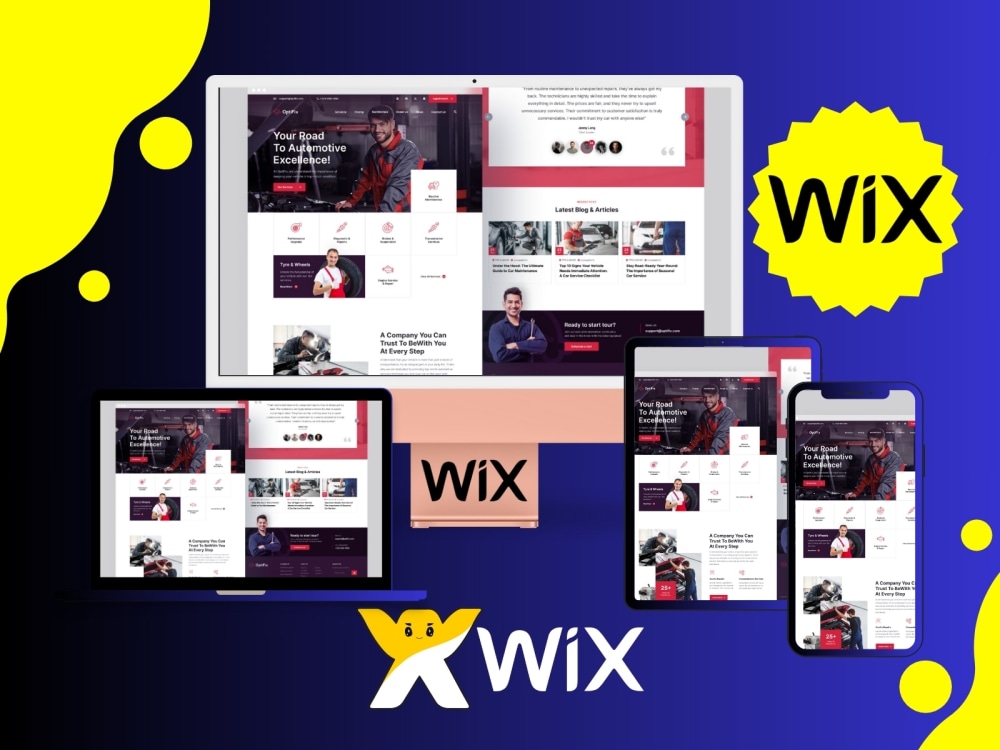 A design and redesign wix professional website | Upwork