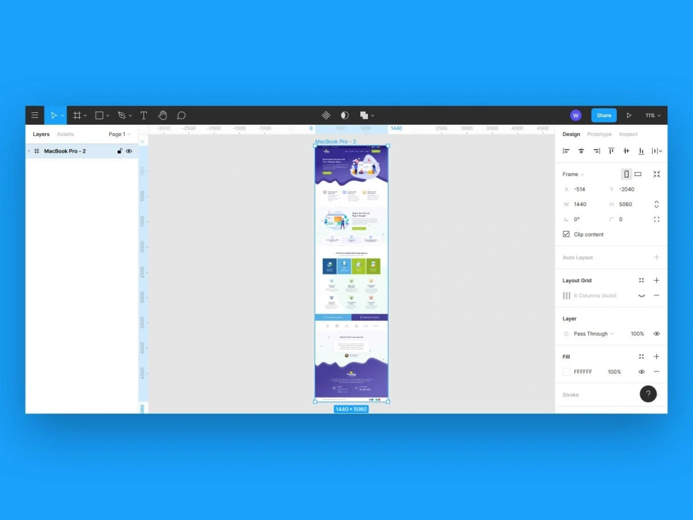 Professional website design using figma | Upwork