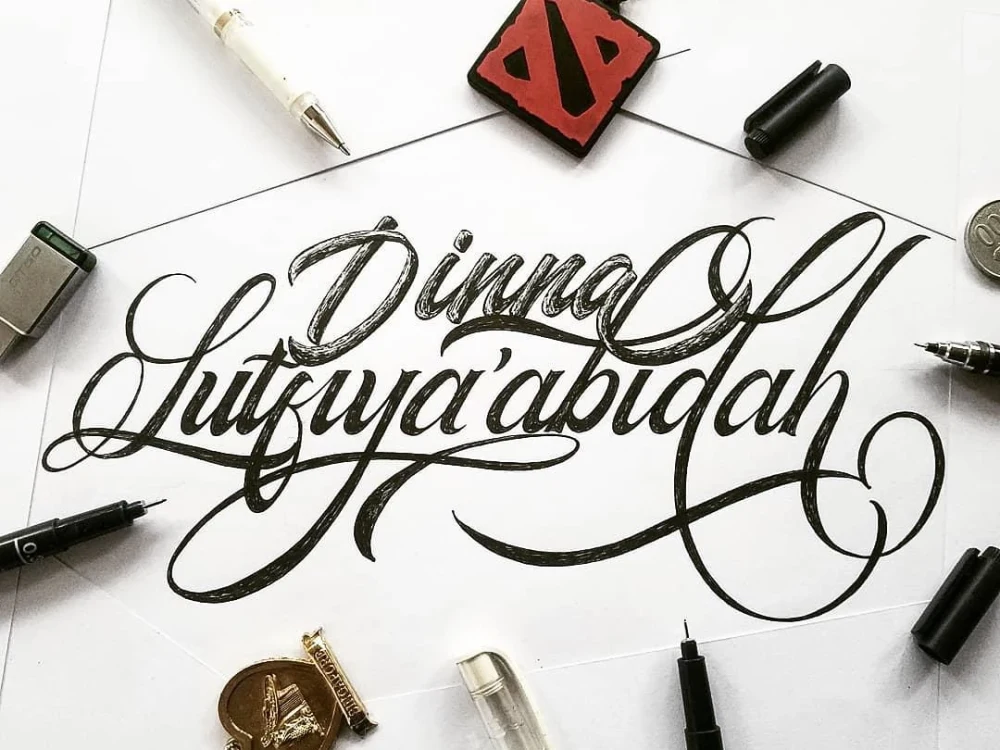 Unique hand lettering or logo design | Upwork