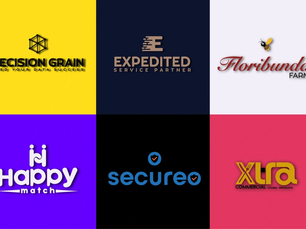 Simple initials, monogram logo for your business | Upwork