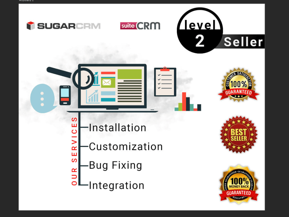 Install and customize SugarCRM and SuiteCRM | Upwork