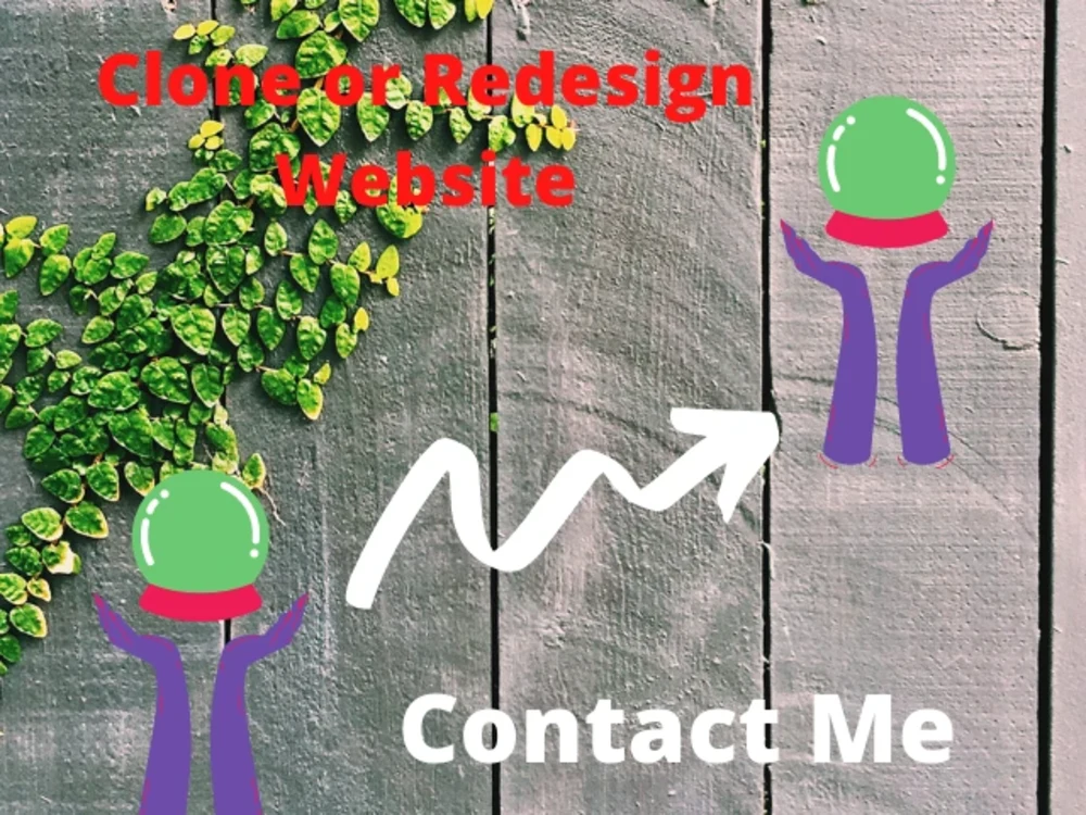 A design, redesign, clone, copy, or duplicate website. | Upwork