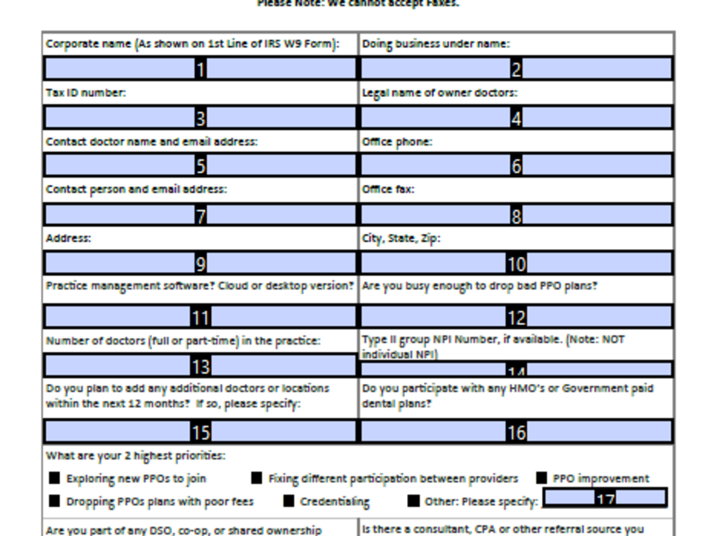 A Professional Interactive Fillable PDF Form for your business | Upwork